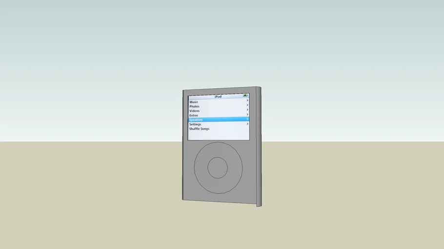 ipod | 3D Warehouse