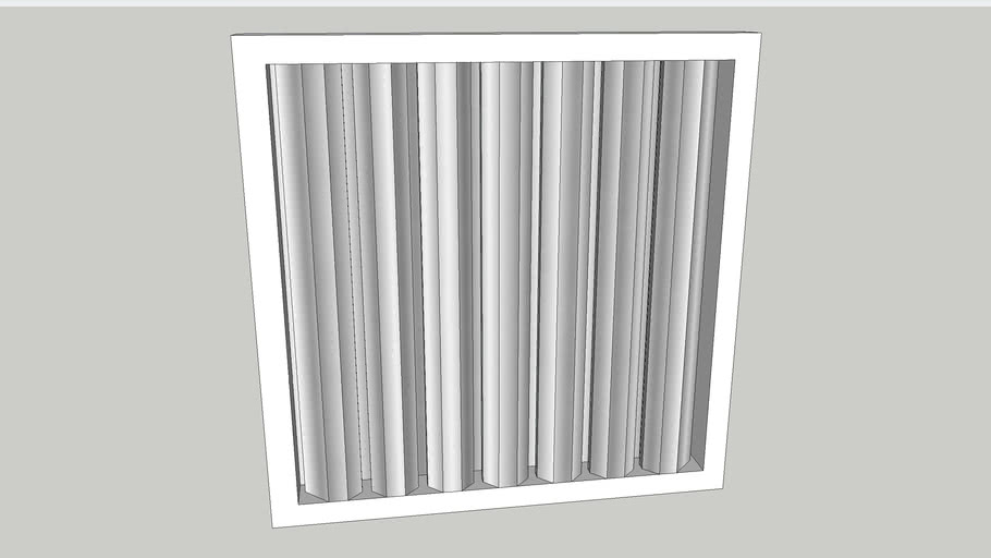 Baffle Filter | 3D Warehouse