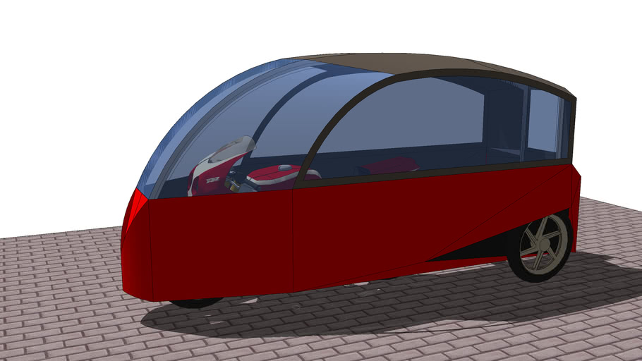 125cc Personal Mobility Concept | 3D Warehouse