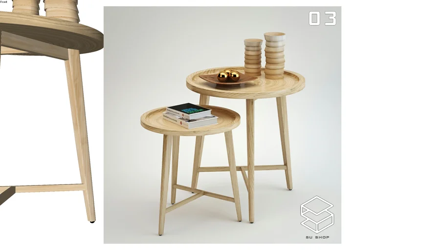 PN Side Table 03 | 3D Warehouse