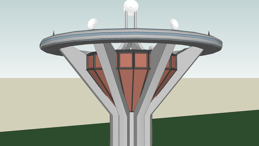 Multifunctional Water tower | 3D Warehouse