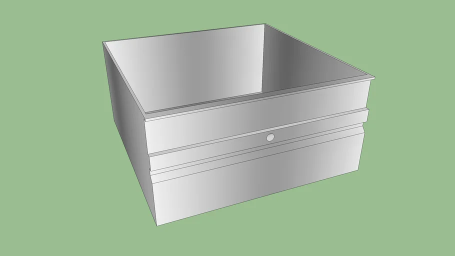 S/S SINGLE DRAWER | 3D Warehouse