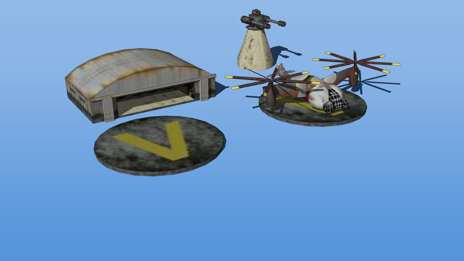 Fallout Navarro (low poly) | 3D Warehouse