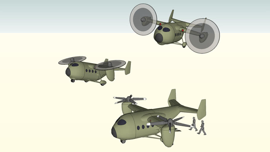 TILT ROTOR | 3D Warehouse