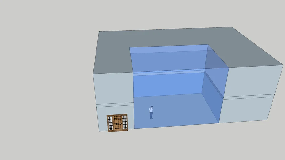 House with Central Atrium | 3D Warehouse