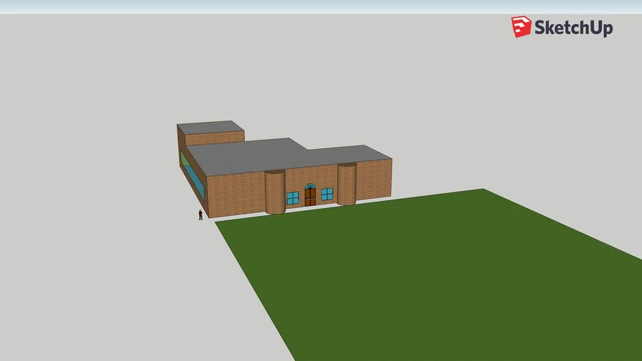 old school school building | 3D Warehouse