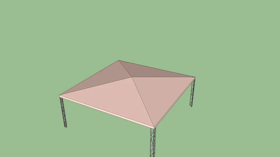 TENDA 10 X 10 | 3D Warehouse