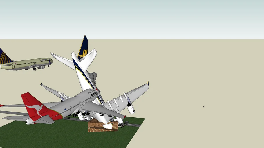 Plane crash | 3D Warehouse
