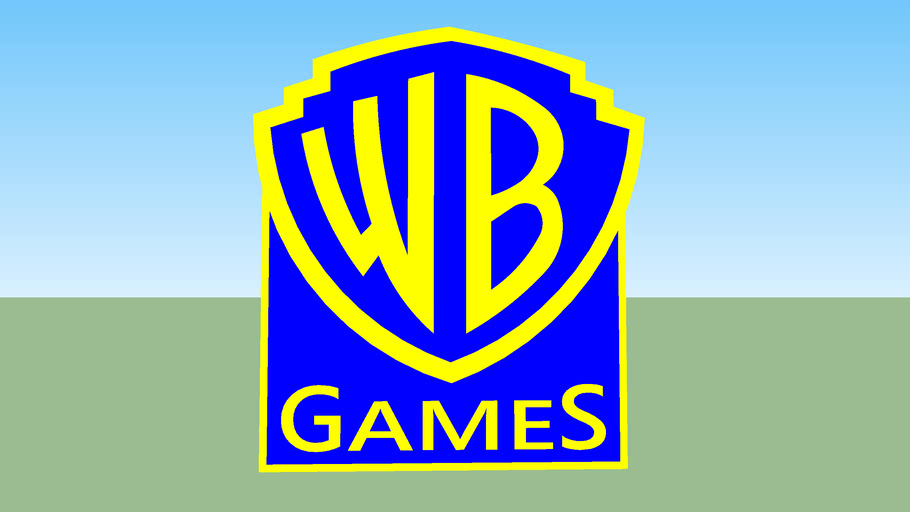 WB Games Logo 2010 | 3D Warehouse