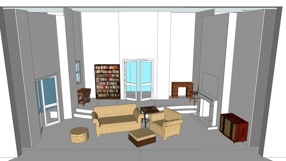 2012-11 Blithe Spirit set | 3D Warehouse