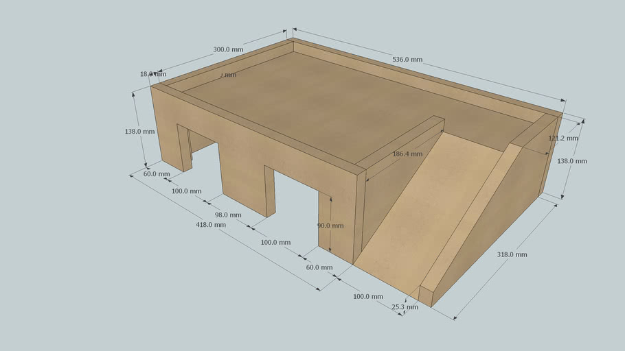 Simple Toy Garage | 3D Warehouse