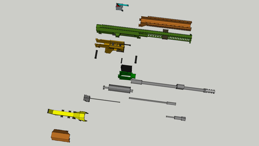 disassembly gun | 3D Warehouse