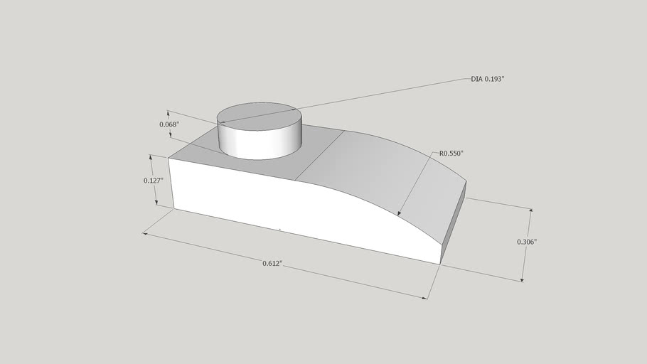 2x2 Curved Lego | 3D Warehouse