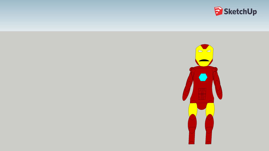 2d superhero | 3D Warehouse