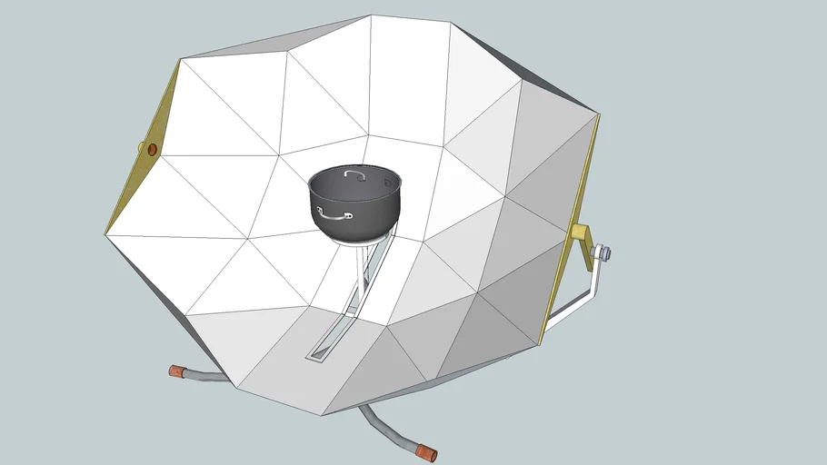 Hexagon Solar Cooker 28 | 3D Warehouse