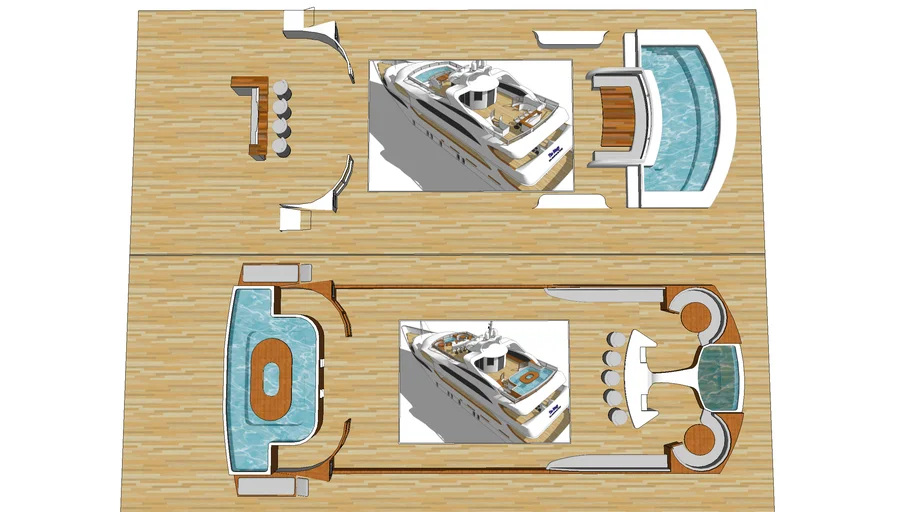 M. Y. 006 3rd Deck designs | 3D Warehouse