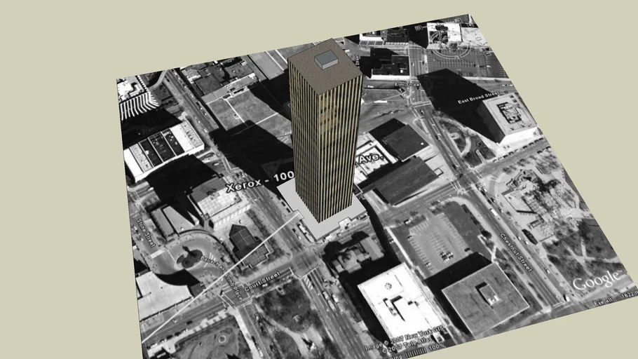 Rochester, NY Xerox Tower | 3D Warehouse