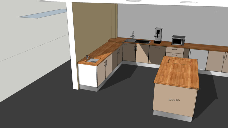 office kitchen | 3D Warehouse