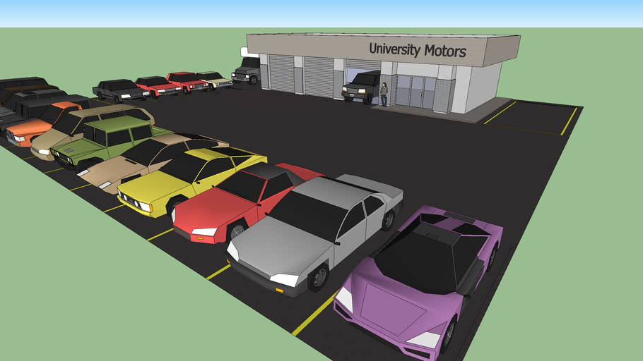 Car Dealership | 3D Warehouse