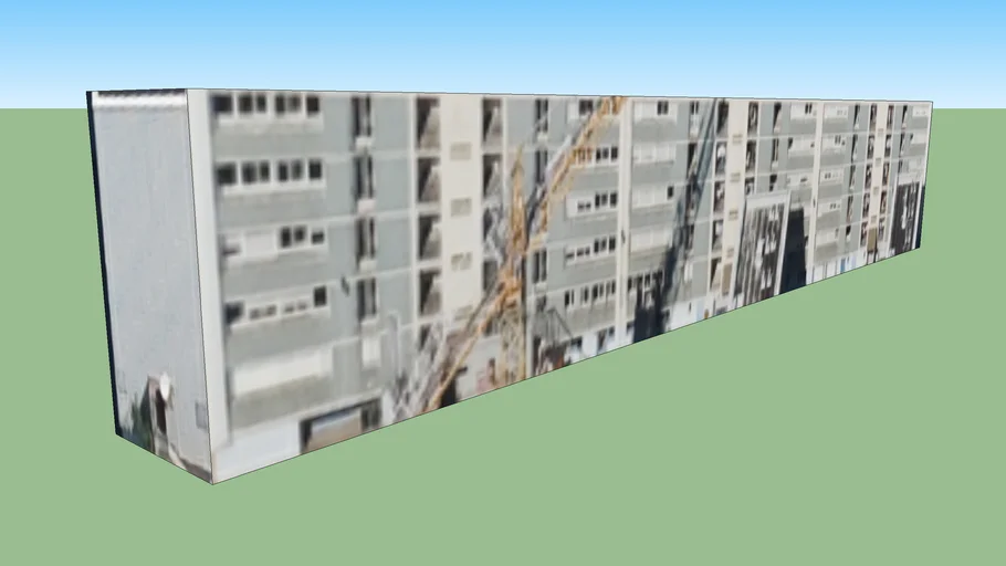 Bâtiment situé 69100 Villeurbanne, France | 3D Warehouse