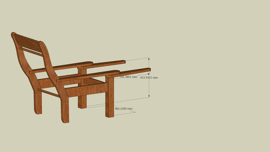 Squatters Chair | 3D Warehouse