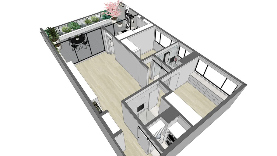 Apartment | 3D Warehouse