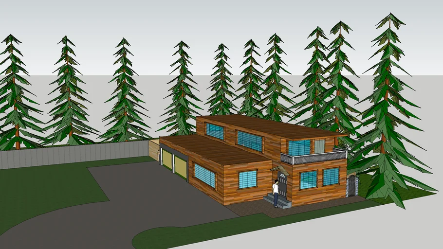 Sweet House in the Forest | 3D Warehouse