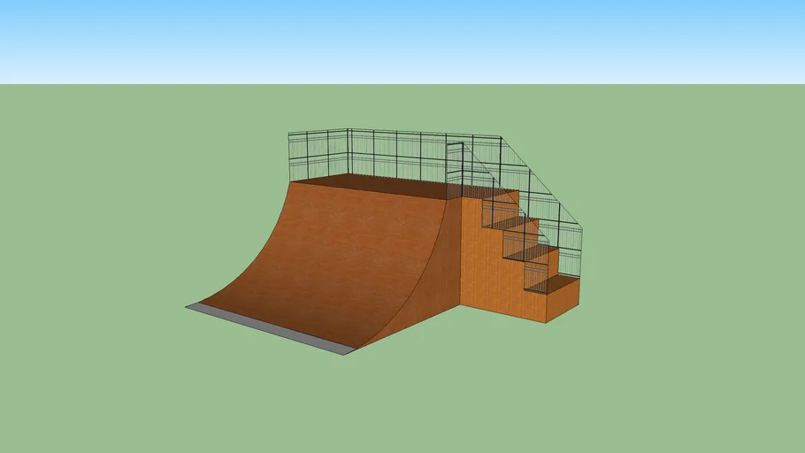 Quarter pipe custom | 3D Warehouse