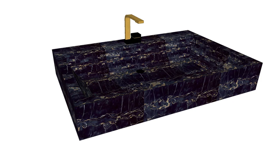 handwash black marble | 3D Warehouse