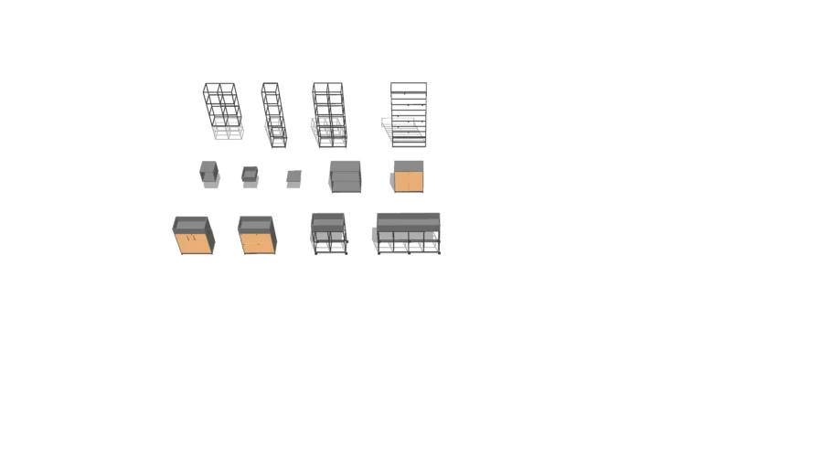 Mobile Planter Storage | 3D Warehouse