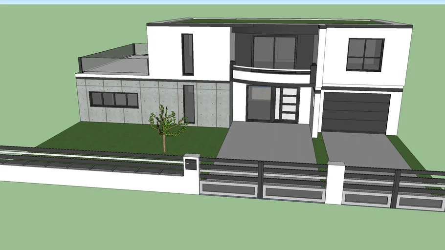 maison contemporaine | 3D Warehouse