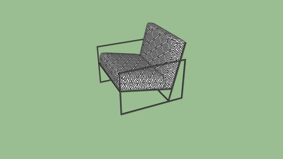 LUXE CHAIR - DIAMOND SOFA | 3D Warehouse