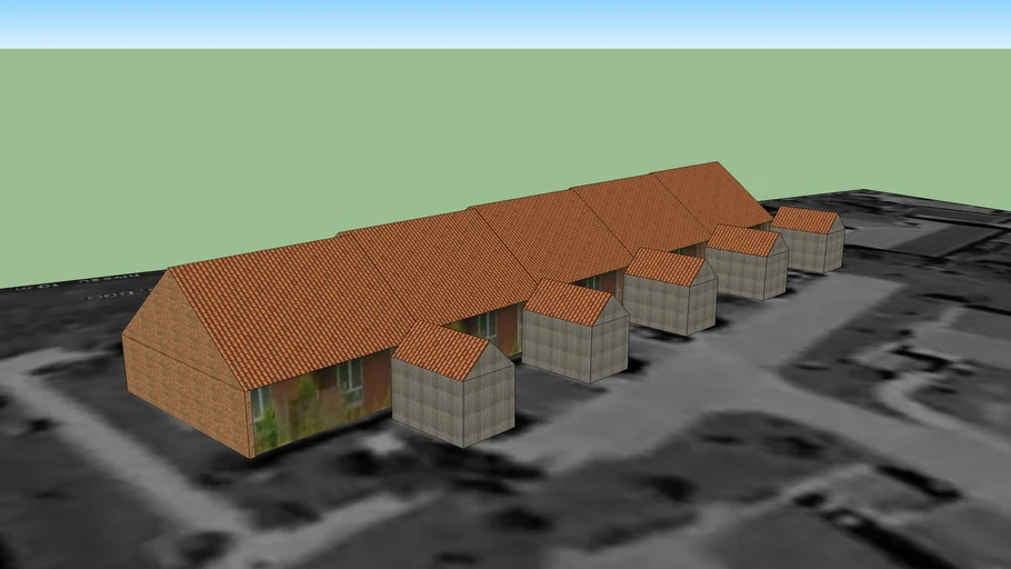 Rowhouses 2 | 3D Warehouse