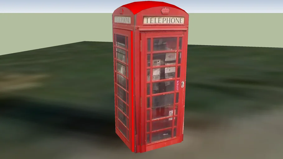 Telephone box #8, Coaley | 3D Warehouse