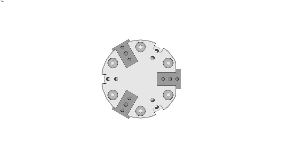 3-Jaw-Parallel Gripper with Sliding Guide | 3D Warehouse