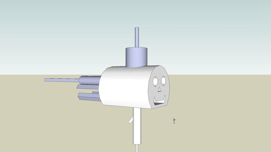 Smiley Face Gun | 3D Warehouse