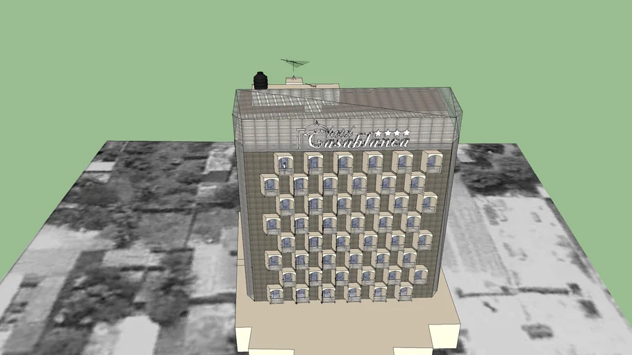 Hotel Casablanca LAZCAR | 3D Warehouse