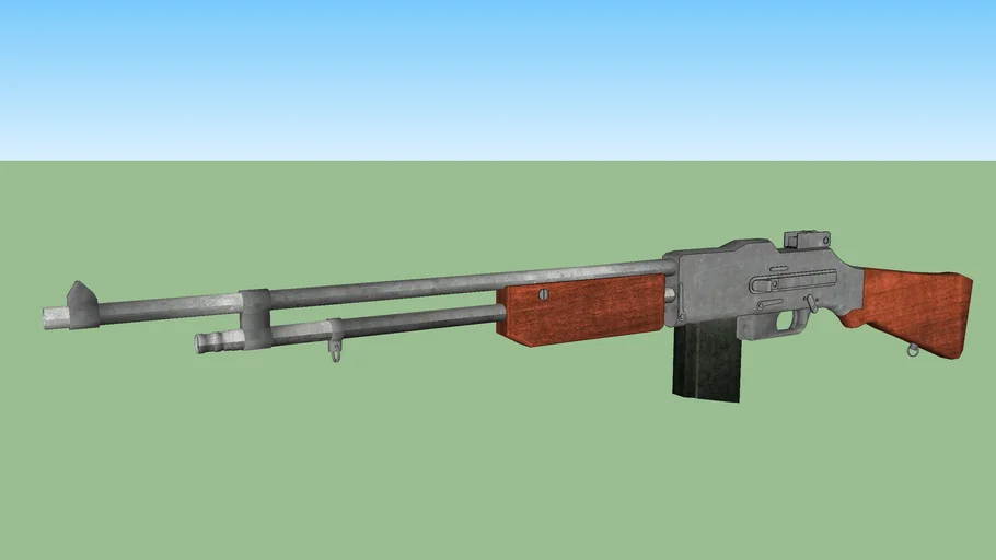 cod gun BAR | 3D Warehouse