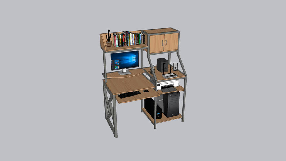 Computer Table | 3D Warehouse