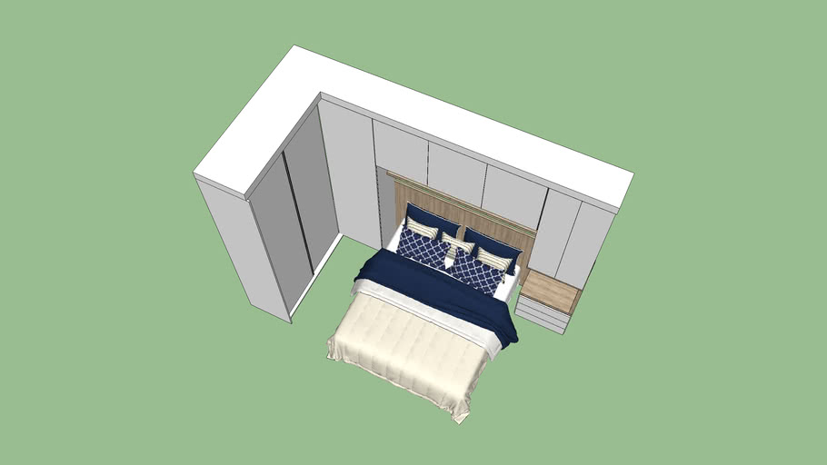 Guarda roupa planejado | 3D Warehouse