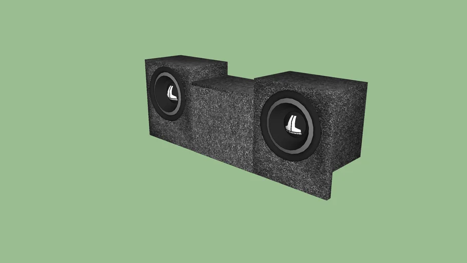 Subwoofer Box | 3D Warehouse