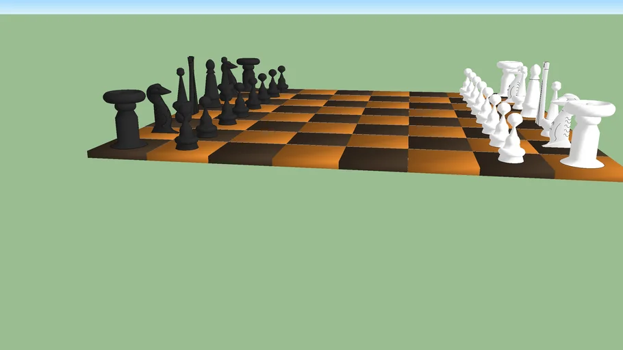 chess set | 3D Warehouse