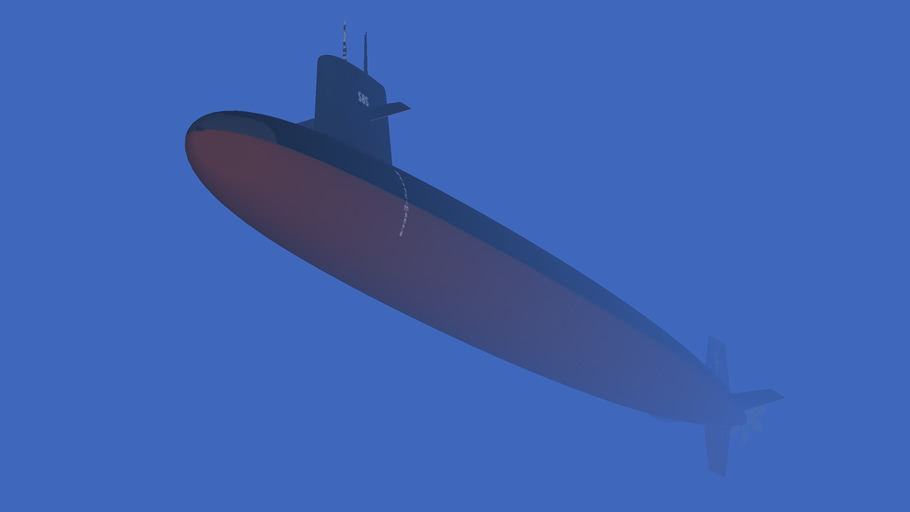 USS SSN-585 Skipjack | 3D Warehouse