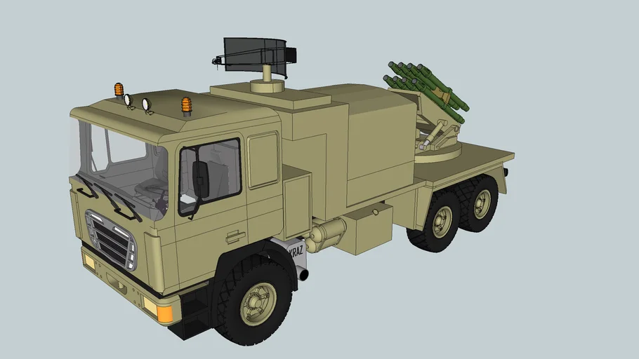 aa sam mobile truck | 3D Warehouse