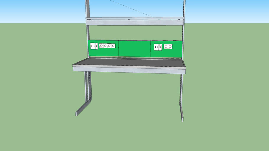 Lab bench 1 | 3D Warehouse