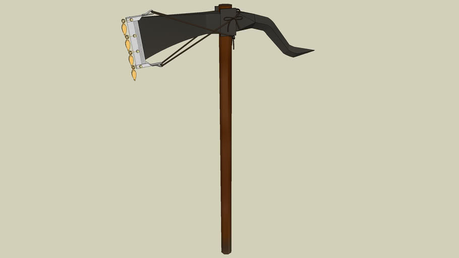 Roman Marching Camp - Dolabra (Pick Ax) | 3D Warehouse