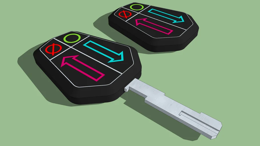 Car key | 3D Warehouse