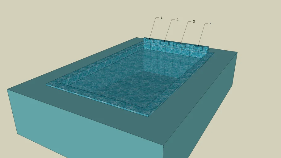 Swim Pool | 3D Warehouse