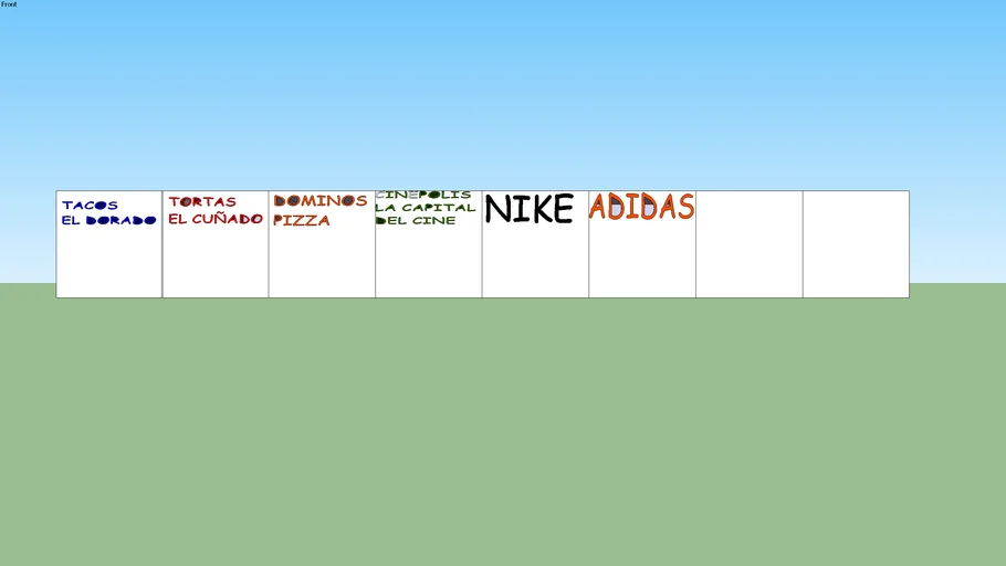 centro comercial | 3D Warehouse