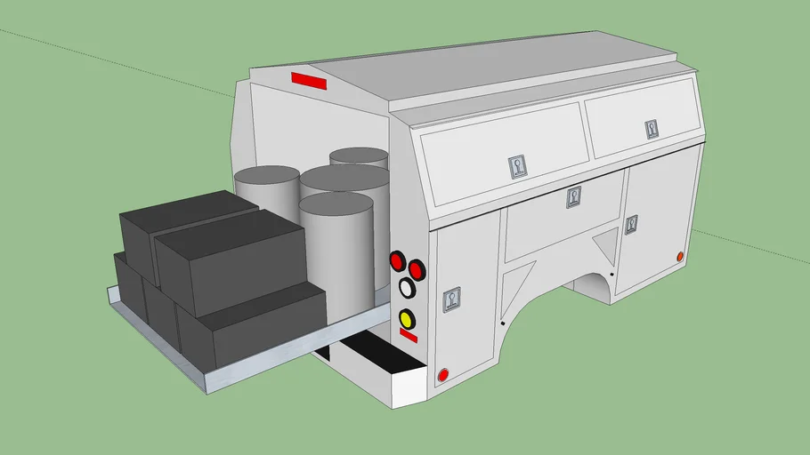 TRUCK UTILITY BODY | 3D Warehouse
